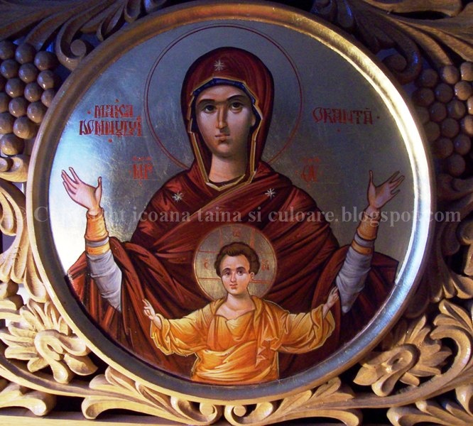 ICOANA taina si culoare: Oranta