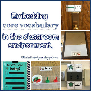 Little Miss Kim's Class: Embedding Core Vocabulary in the Special ...