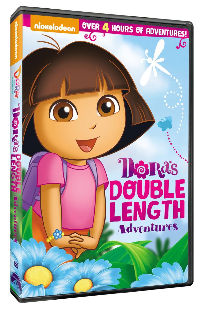 It's Dora, The Explorer!!! In 2 new DVD's!!!