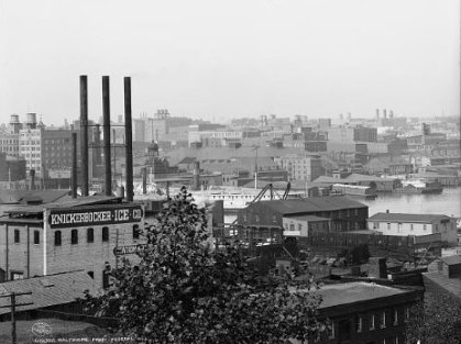 Charm City History: Knickerbocker Ice Company in Baltimore