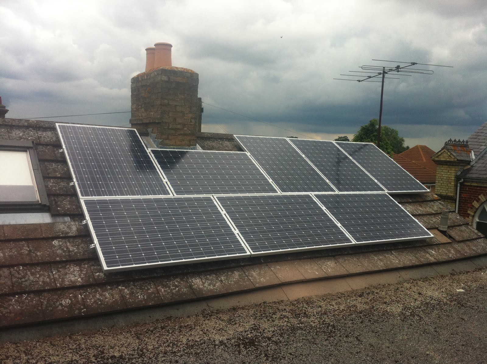 Latest Installations: 2 kWp Solar Panel installation using 8x HJ Solar ...