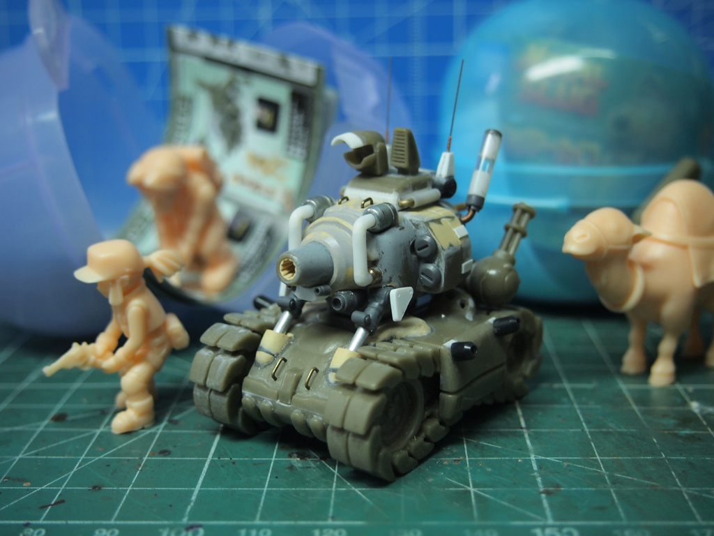 模型人生 翔's modeling life: Metal Slug Tank Capsule Toys (WIP)