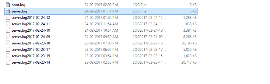 JBoss log file configuration