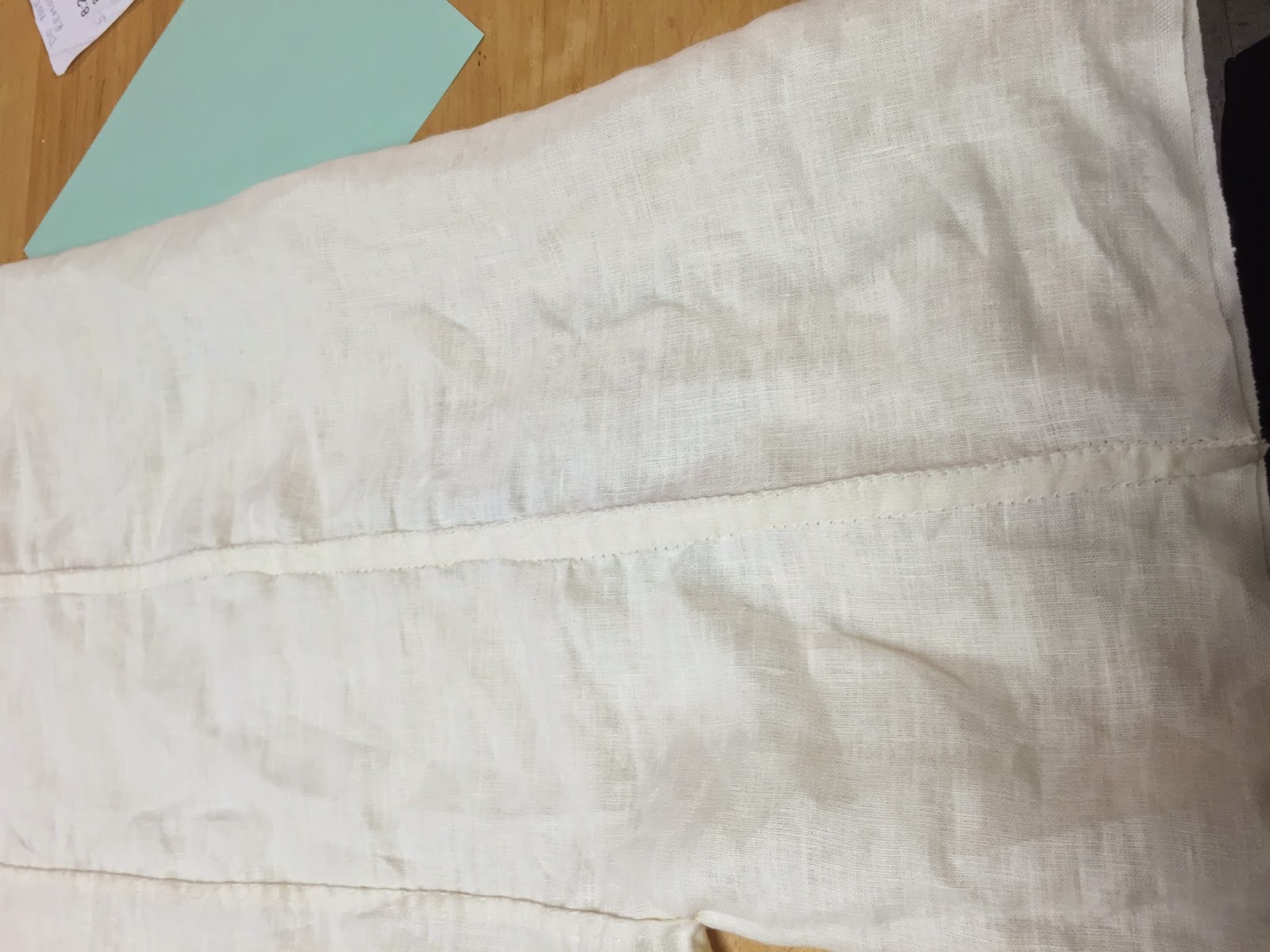 ancient reproductions: Construction Braies (linen shorts/ underwear)