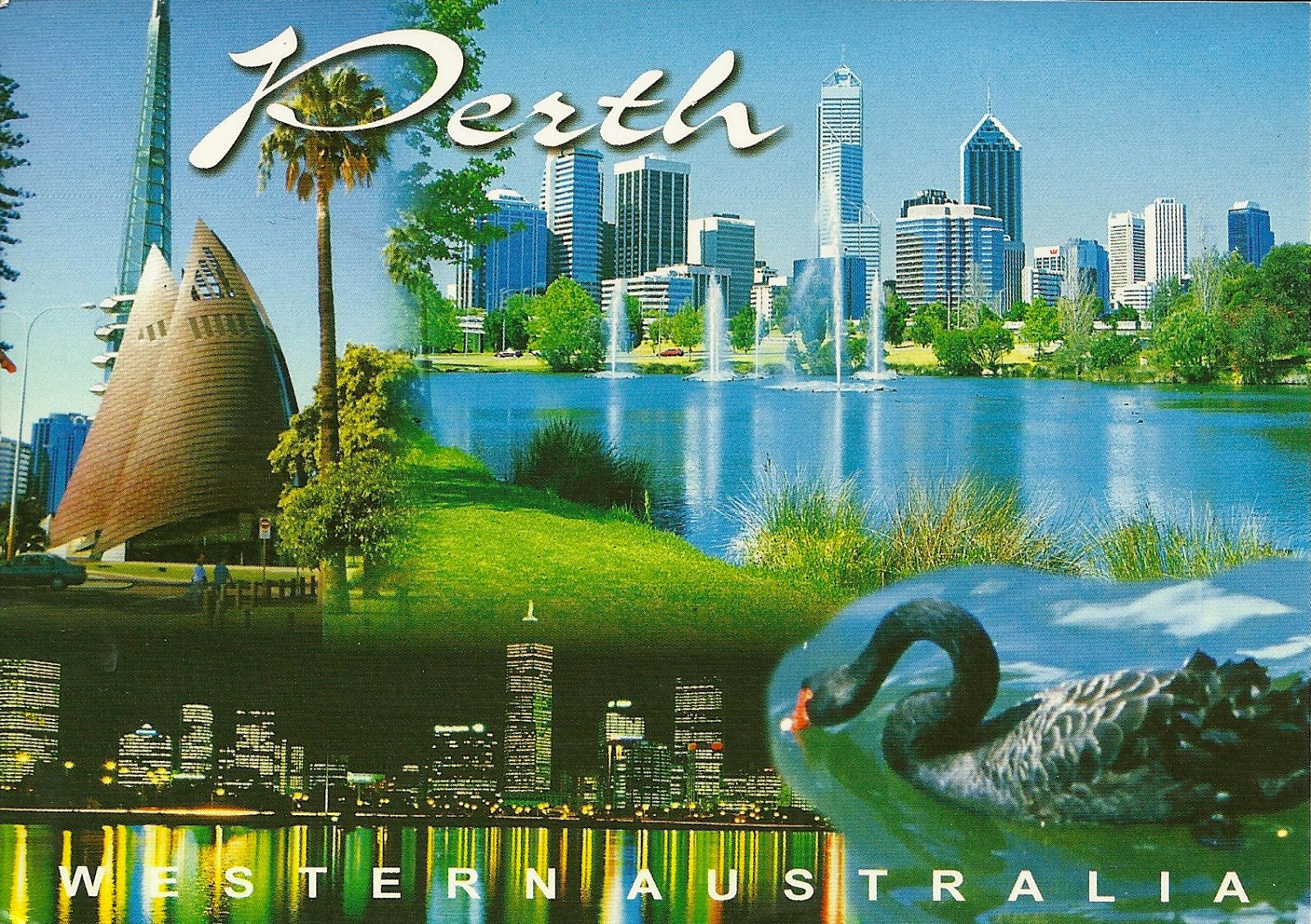 Postcards A world Travelogue: Perth and Fremantle- Australia