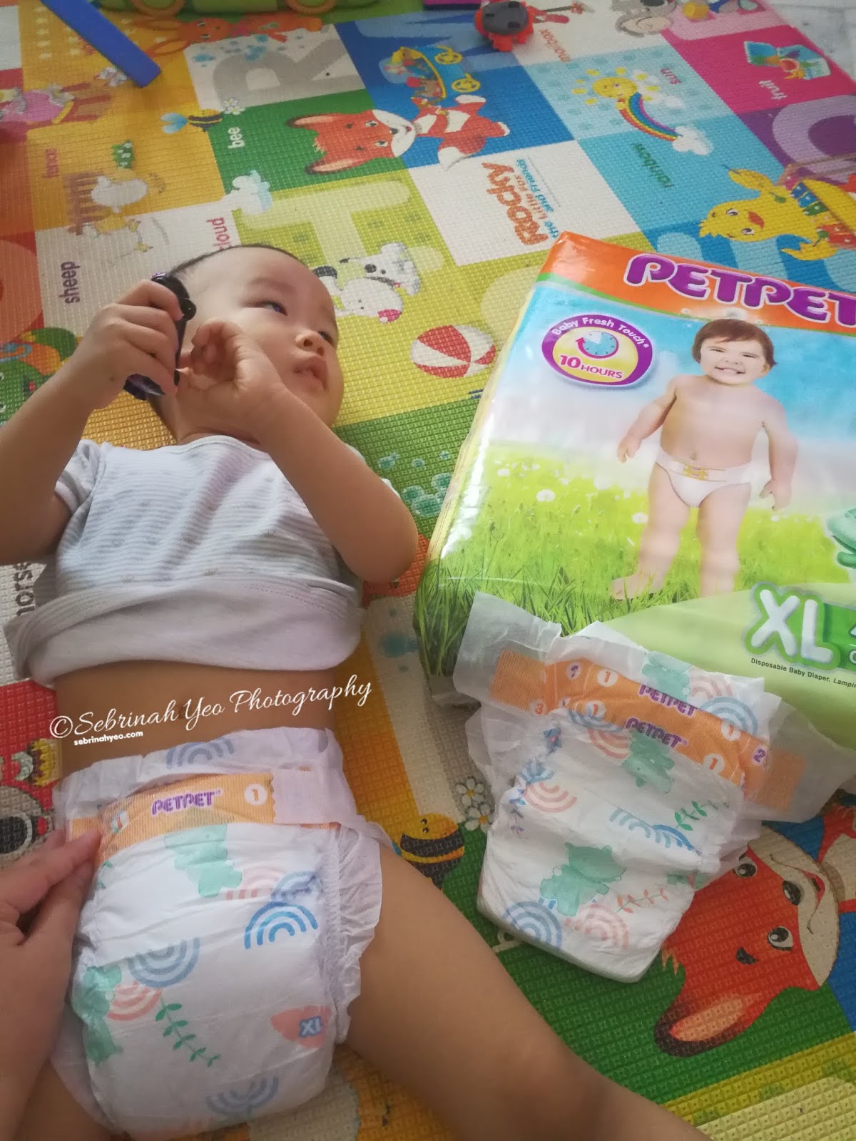 PETPET New Improved Diaper Review - Sebrinah Yeo