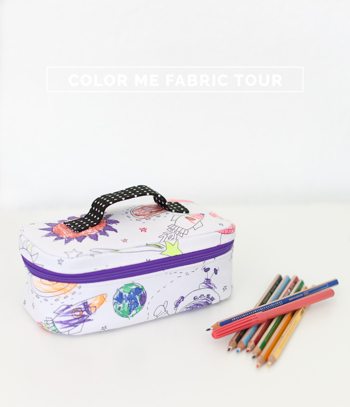 color me fabric tour | tiny box zippy / LBG STUDIO