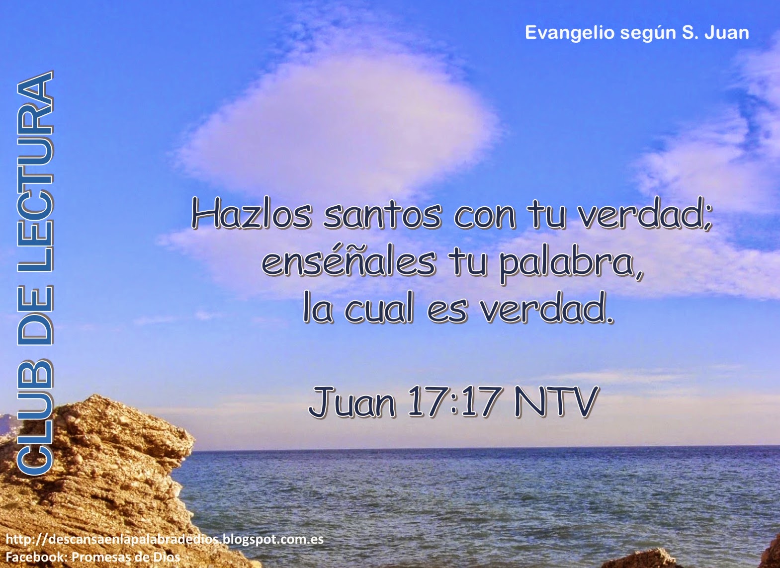 Promesas de Dios: Club de lectura - Evangelio de Juan capítulo 17