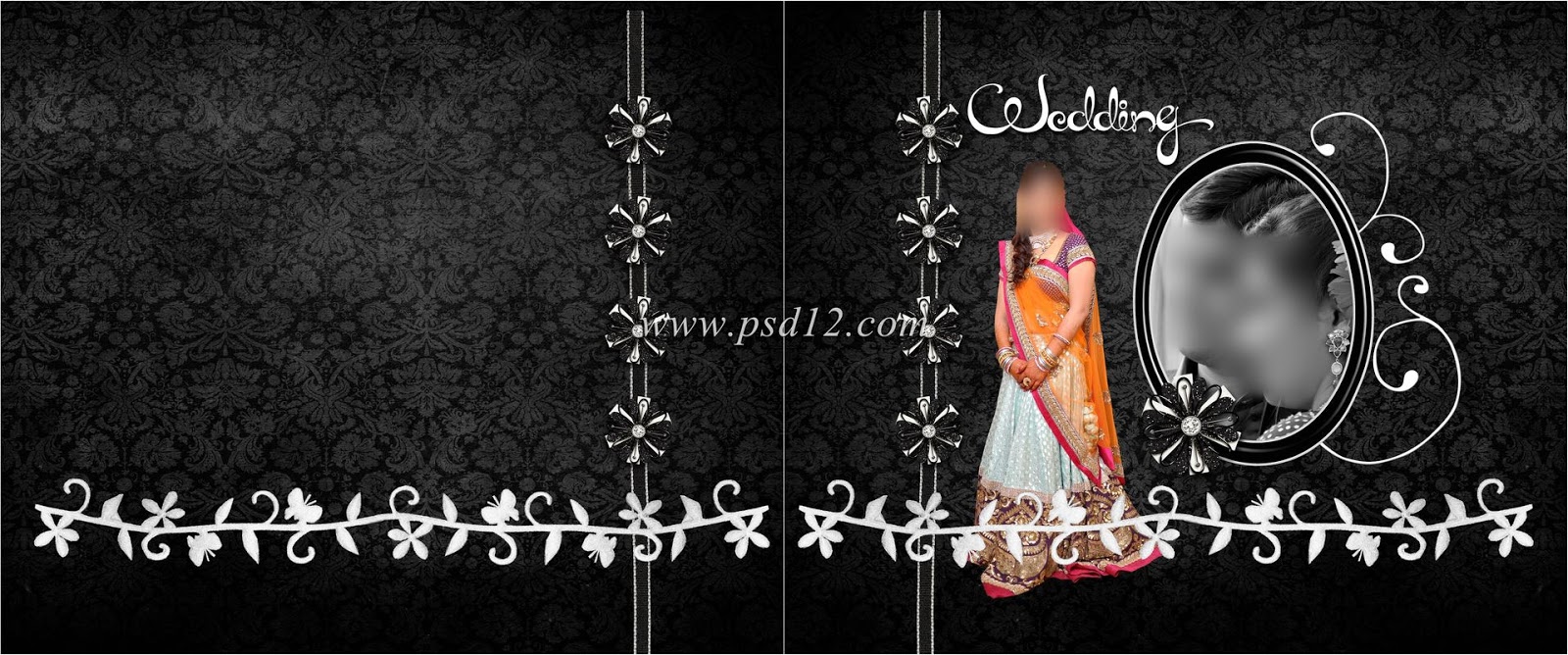 50+ Best Modern Wedding Album Cover PSD Designs & Templates - PSD12