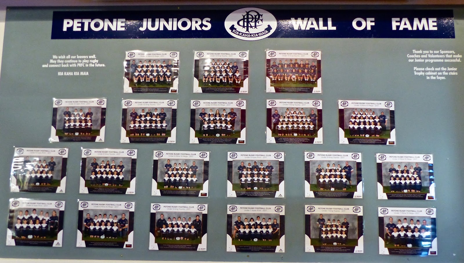 Variations et idées rugby: 8 - Petone Rugby Club, plus amateur tu meurs ...