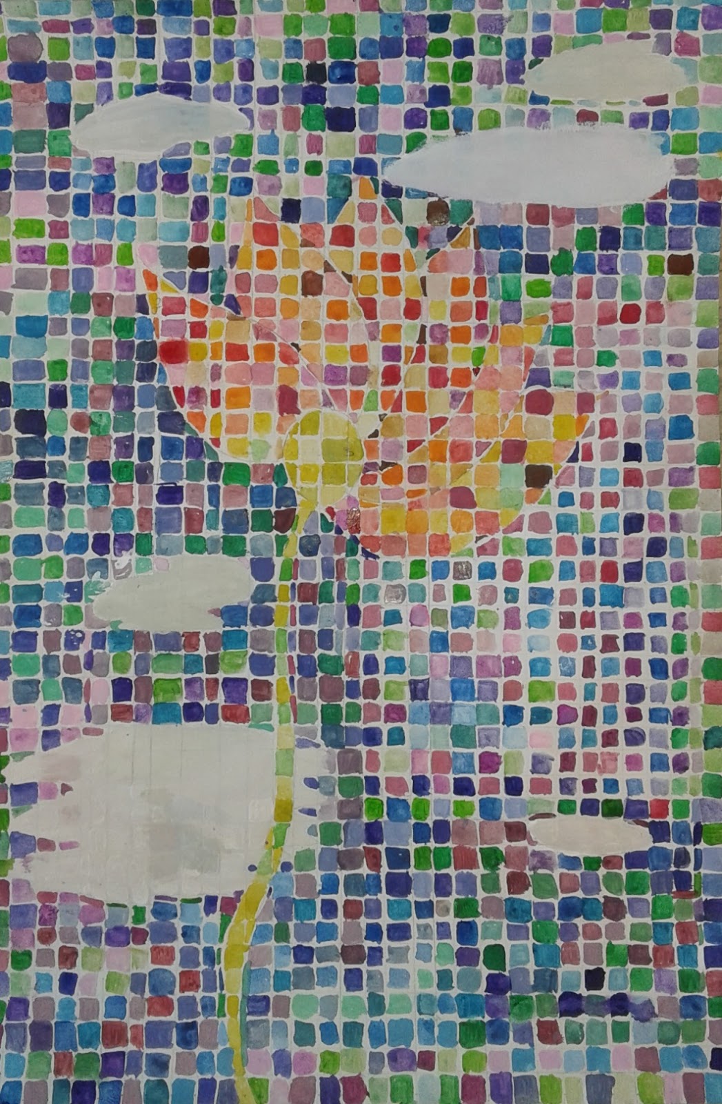 a faithful attempt: Watercolour Grid Paintings