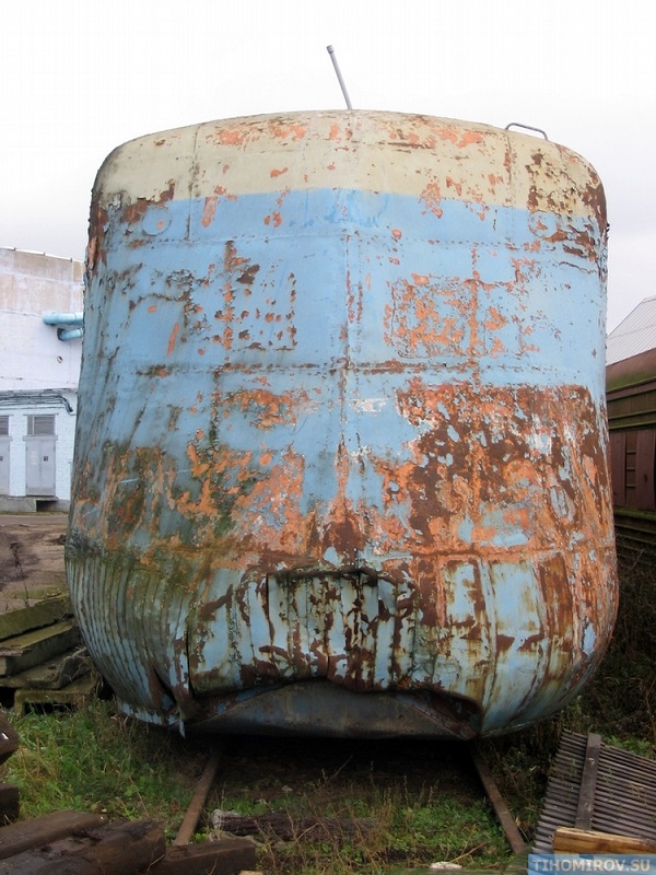 Deserted Places: An abandoned Soviet turbojet train