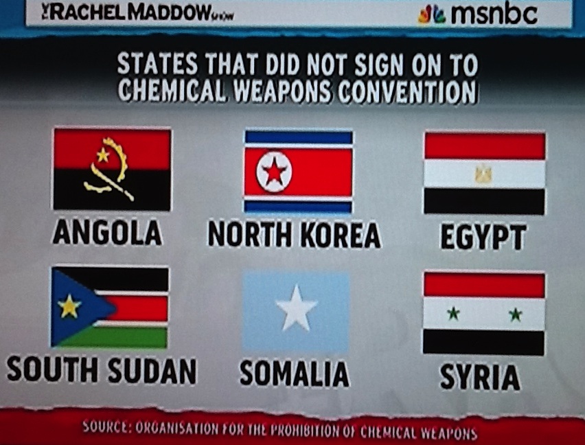 Wide Asleep in America: Rachel Maddow and Chemical Weapons:Inaccurate ...