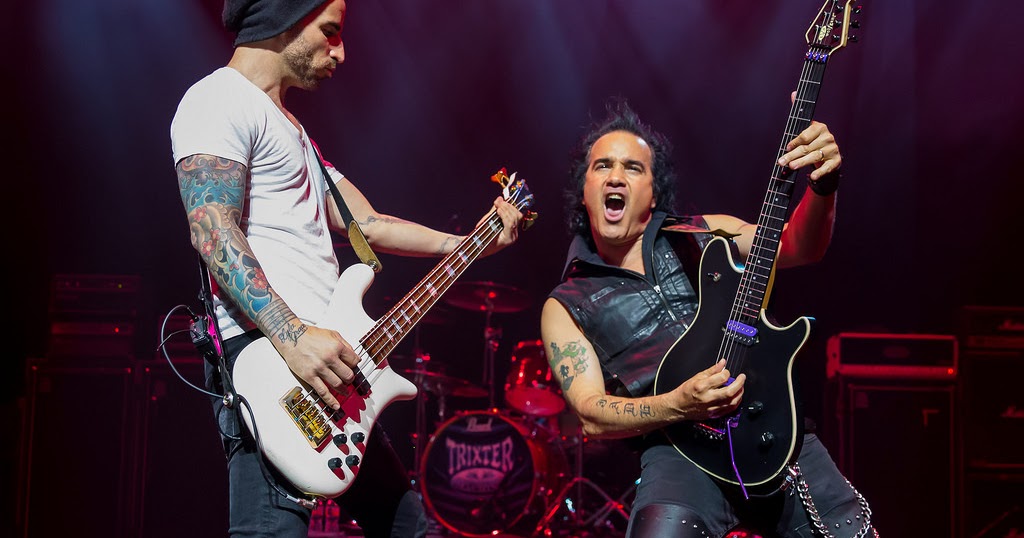 Trixter performing in San Antonio, Texas