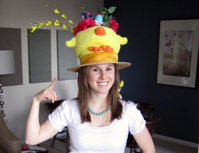 Brian's News: Spring Hat Party: "Spring Chicken"