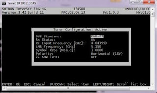 Cara setting / konfigurasi modem Shiron | Tutorial VSAT, Parabola TV ...
