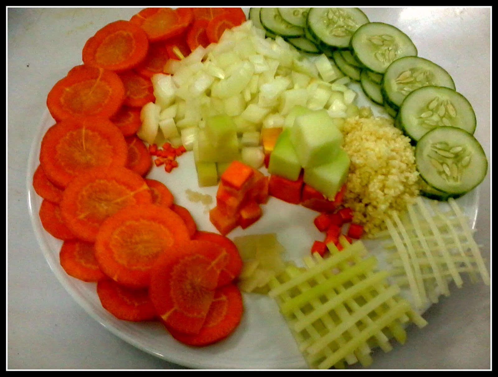 My Off Picks: The Knife Skills "Basic Cuts and Shapes"