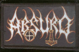BN Fanzine: Absurd - Logo (Parche)