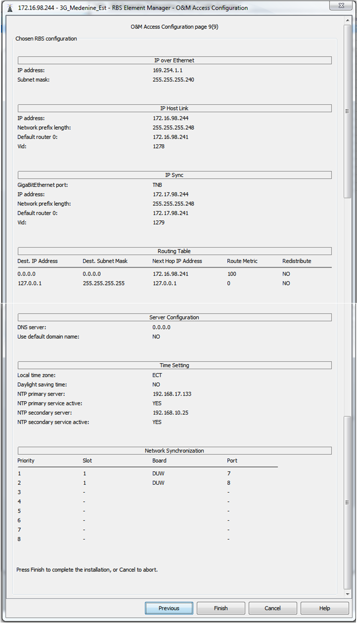Field Maintenance experience sharing: ERICSSON Node B Commissioning and ...