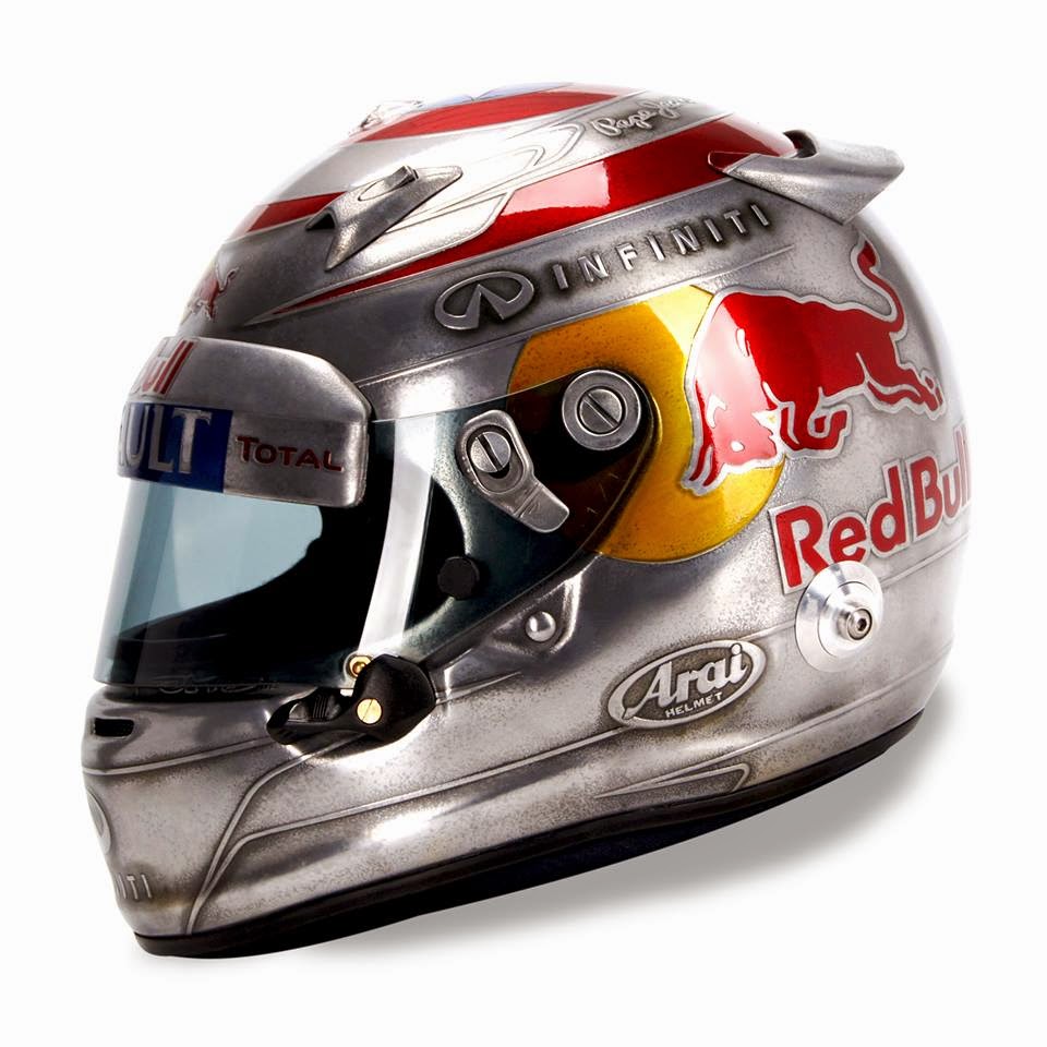 Racing Helmets Garage: Arai GP-6 S.Vettel Austin 2014 by Jens Munser ...