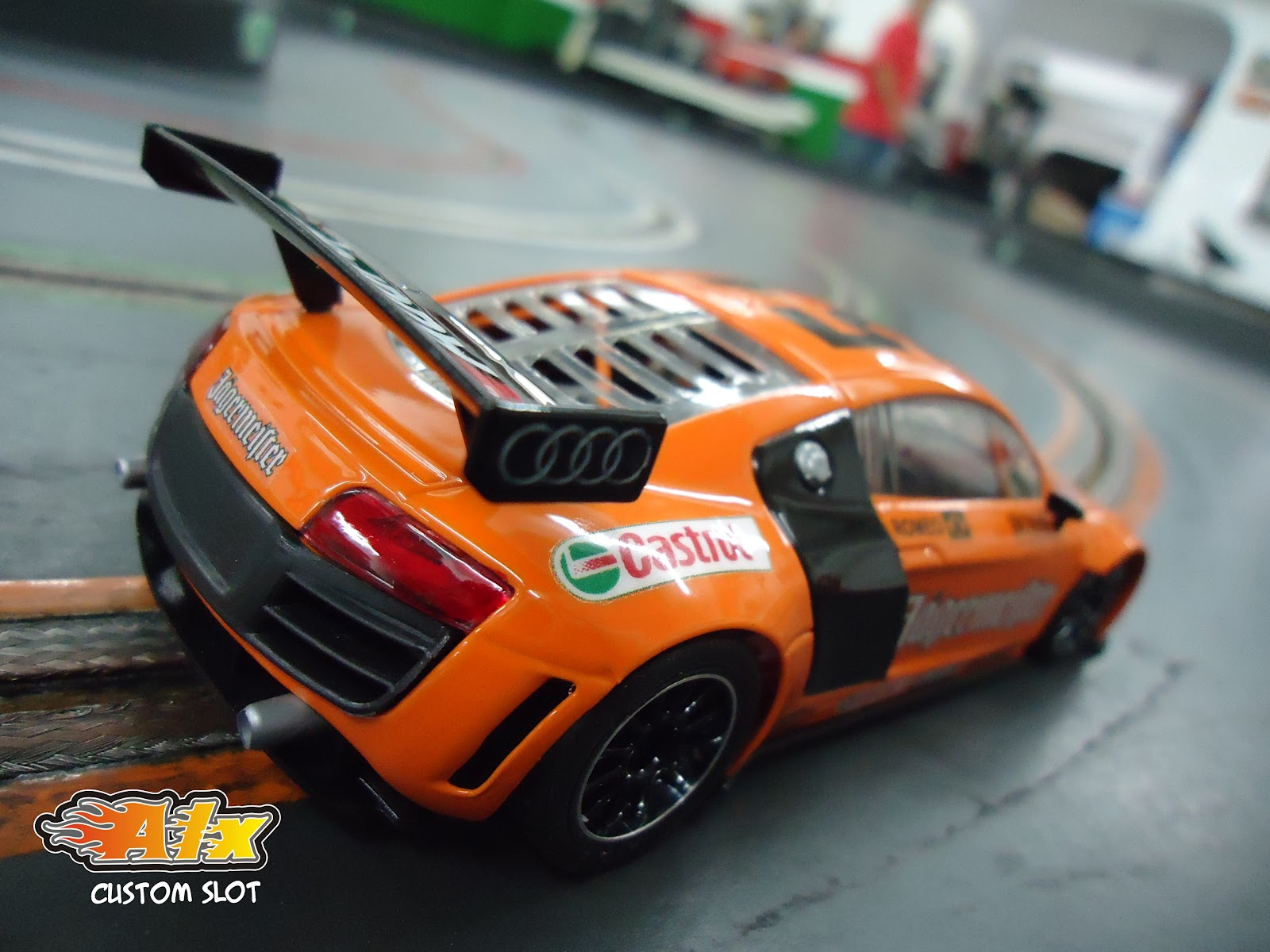 ALX CUSTOM : AUDI R8 DA NSR VERSÃO JAGERMEISTER MAIS UM PRO DIB DETONAR ...
