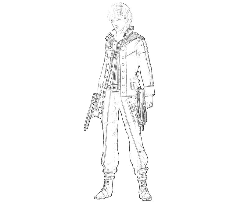 Resonance of Fate Zephyr Character | How Coloring