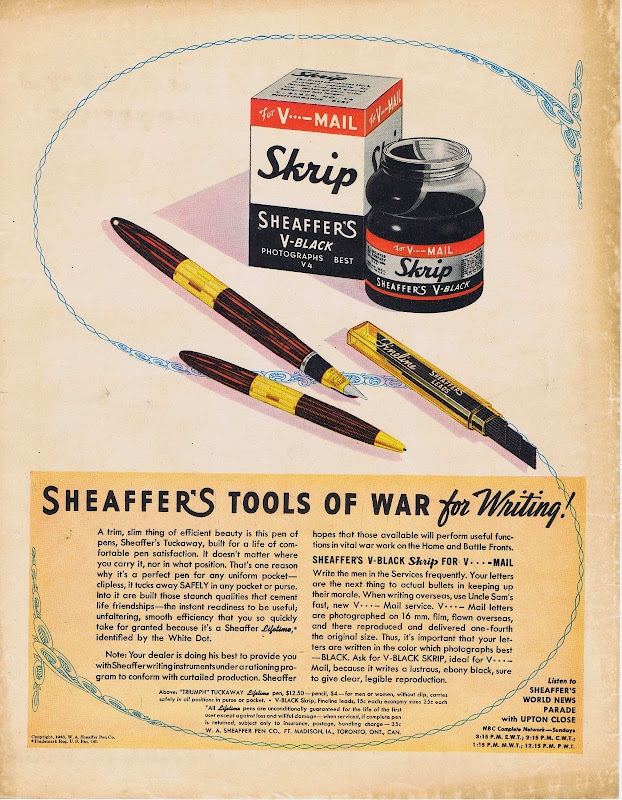 YAZMAK KEYİFTİR: SHEAFFER SKRIP DOLMAKALEM MÜREKKEBİ / SHEAFFER SKRIP ...