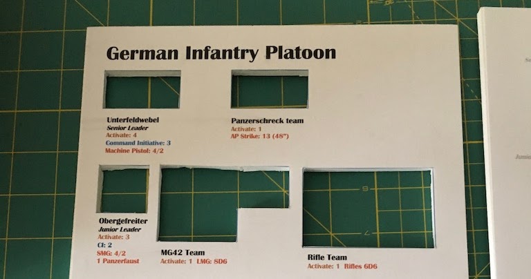 The Tactical Painter: Chain of Command Platoon Boards