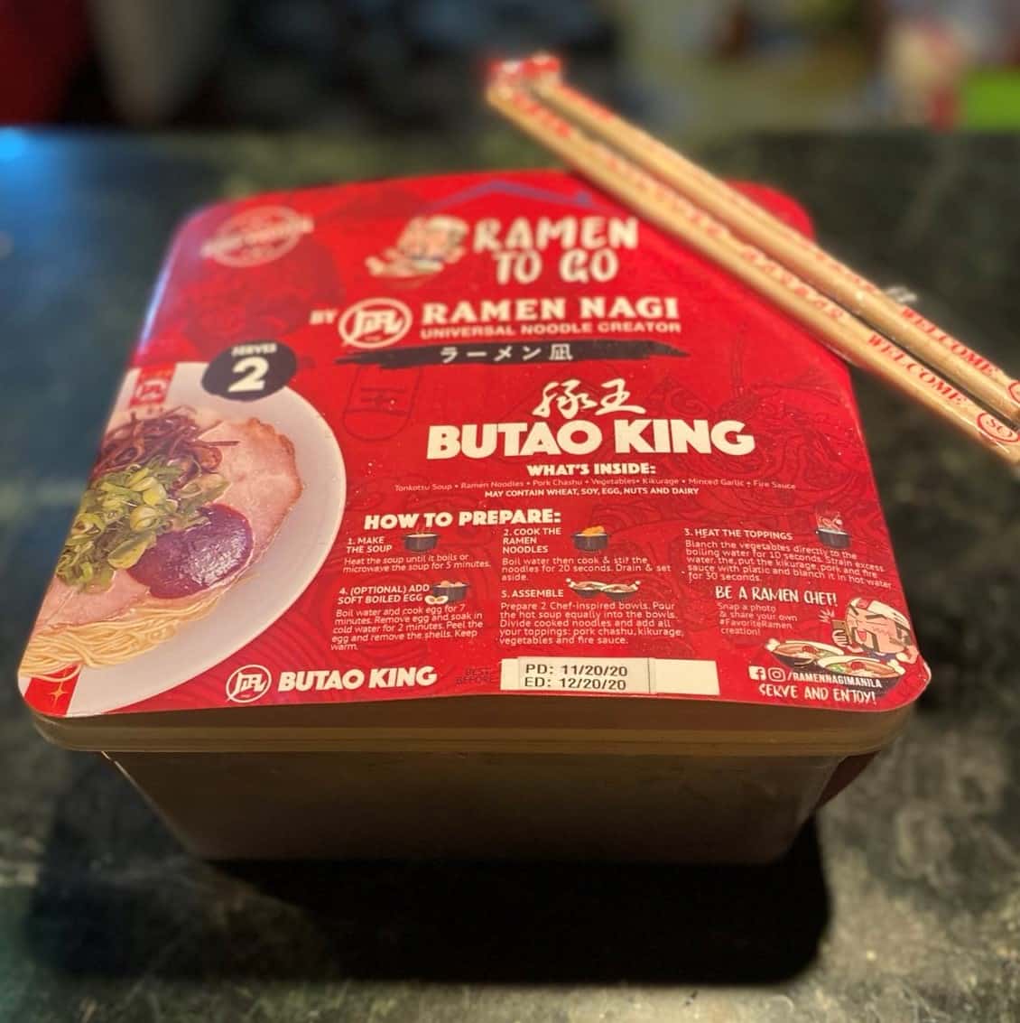 Ramen Nagi’s Take-Out Food Packs - Dad On The Move: a Family Travel and ...