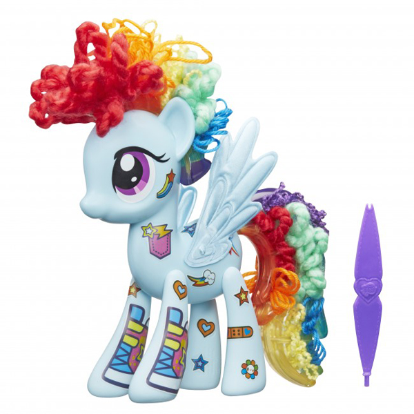 My Little Pony Wave 6 Large Design-a-Pony Rainbow Dash Hasbro POP Pony ...