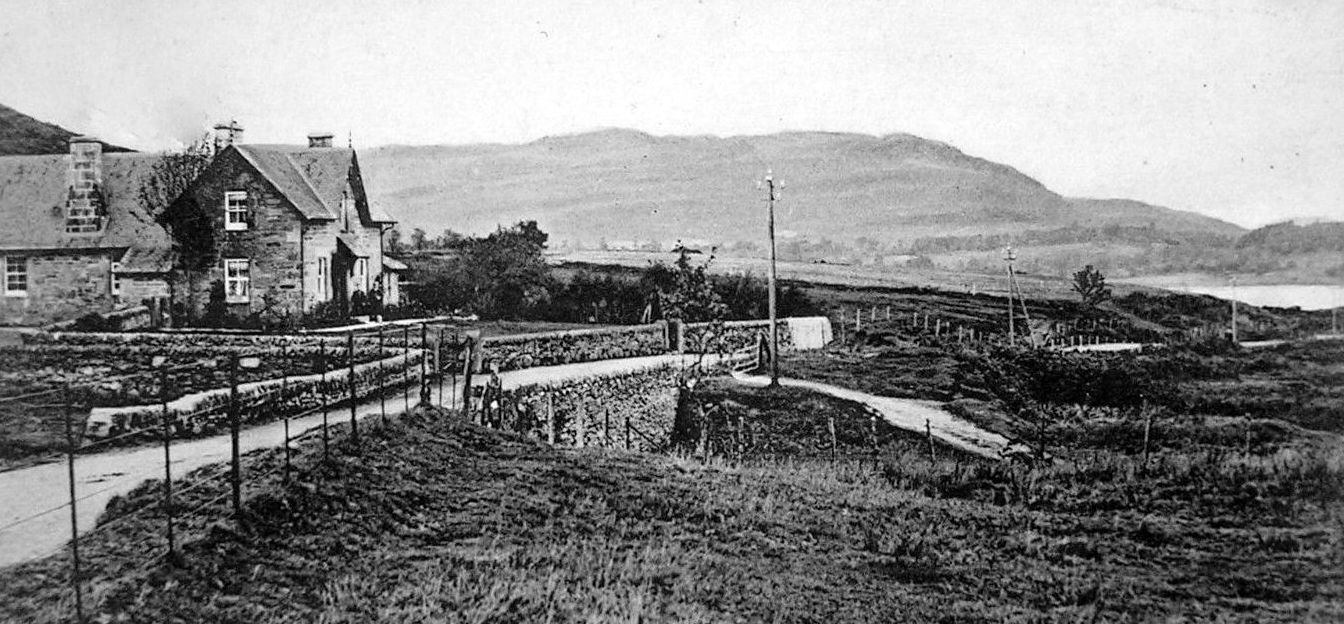 Tour Scotland: Old Photograph Lochgair Scotland