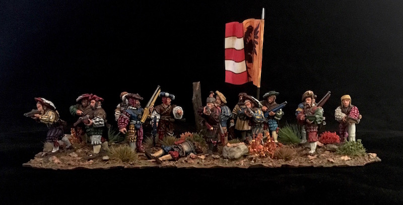 [TMP] "28mm Landsknecht Arquebusiers" Topic