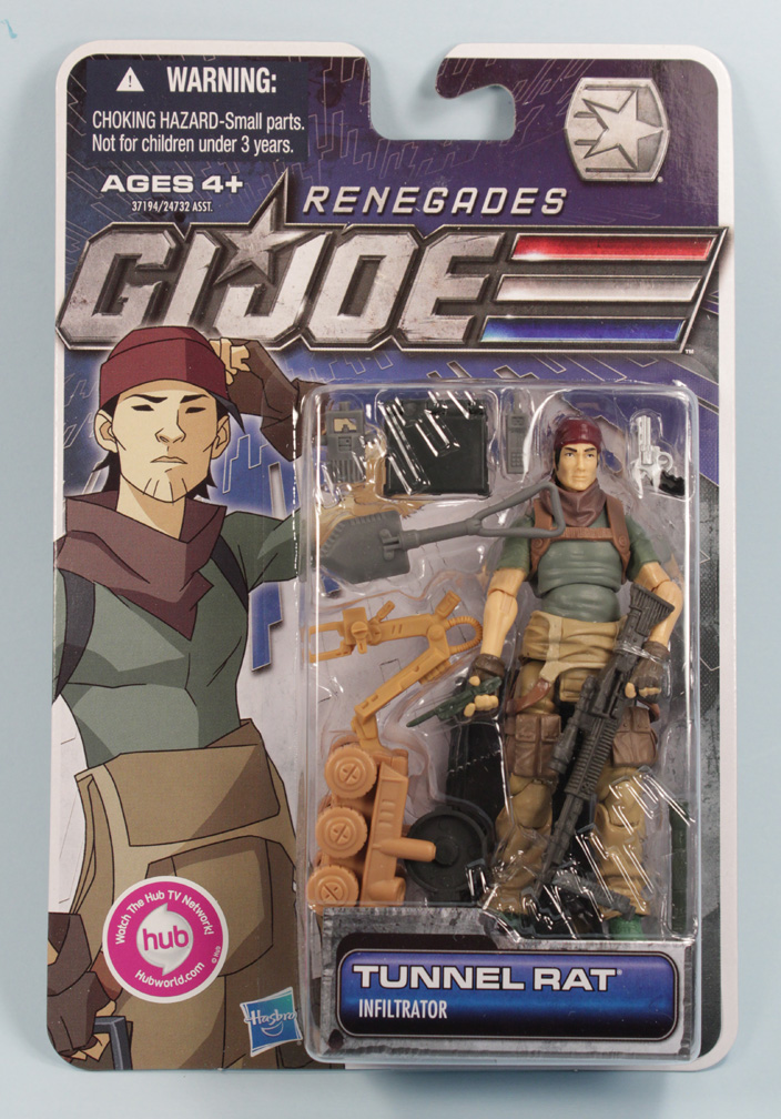 The Toy Museum: GI Joe Renegades: Tunnel Rat, Infiltrator