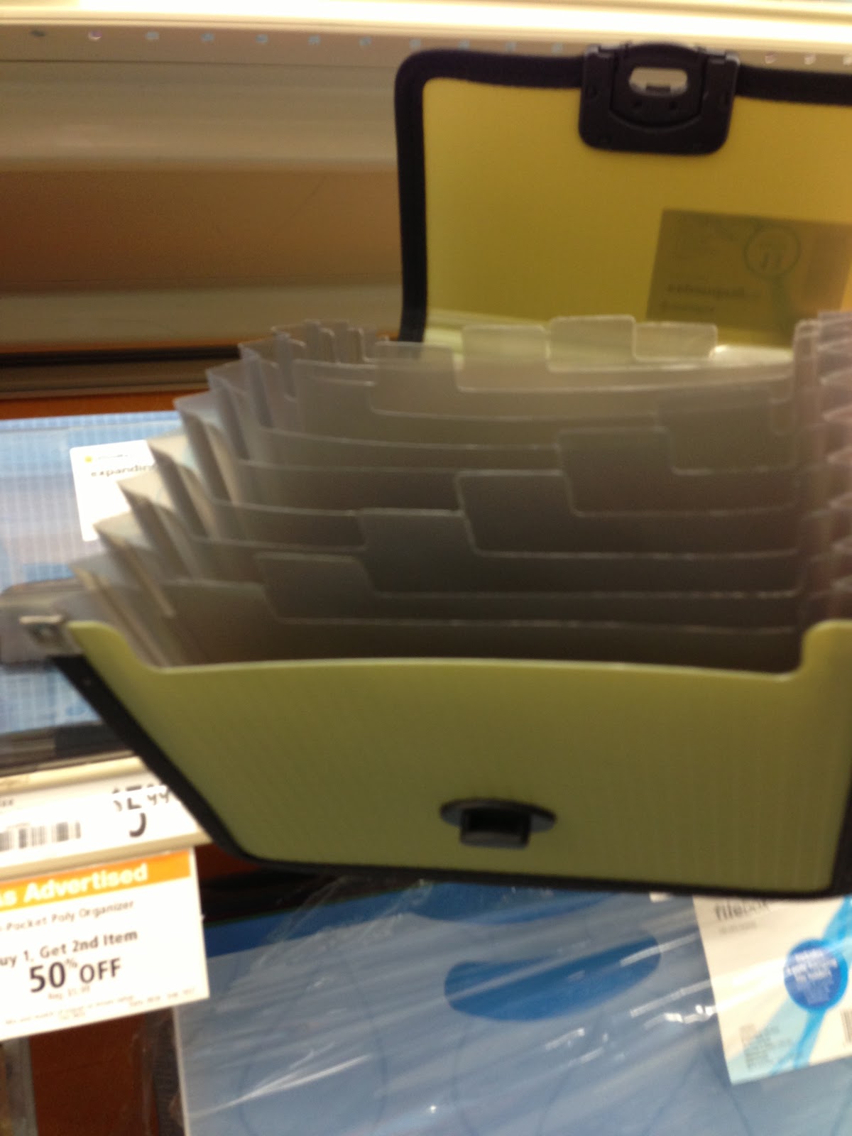 Sunset: Embossing Folder Storage