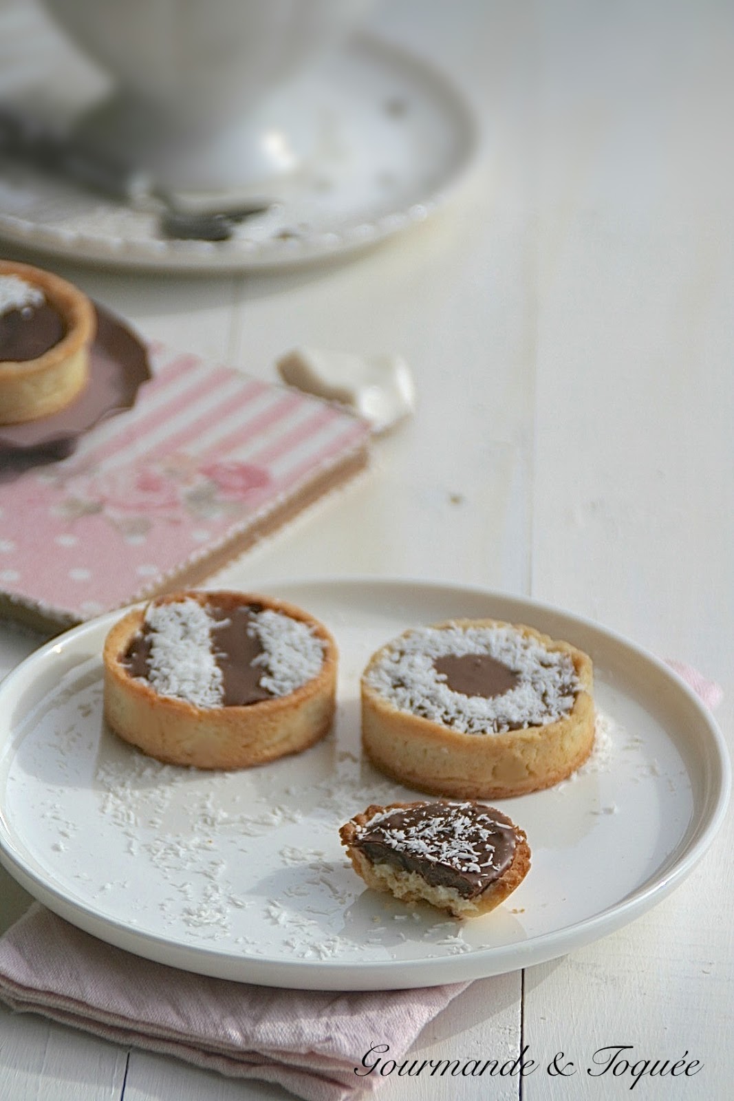Gourmande&Toquée: Tartelette Coco Choco