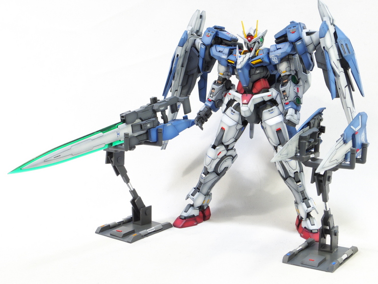 Custom Build: RG 1/144 00 Raiser [Detailed]