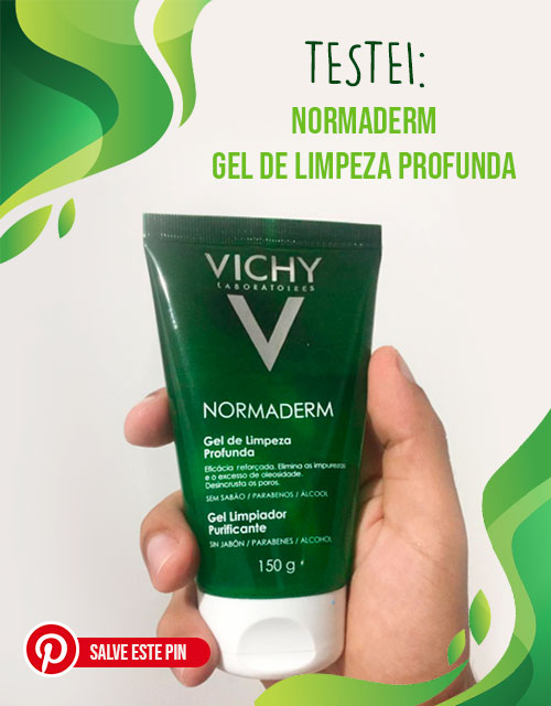 TESTEI: Normaderm - Gel de limpeza - Blog do Marcos