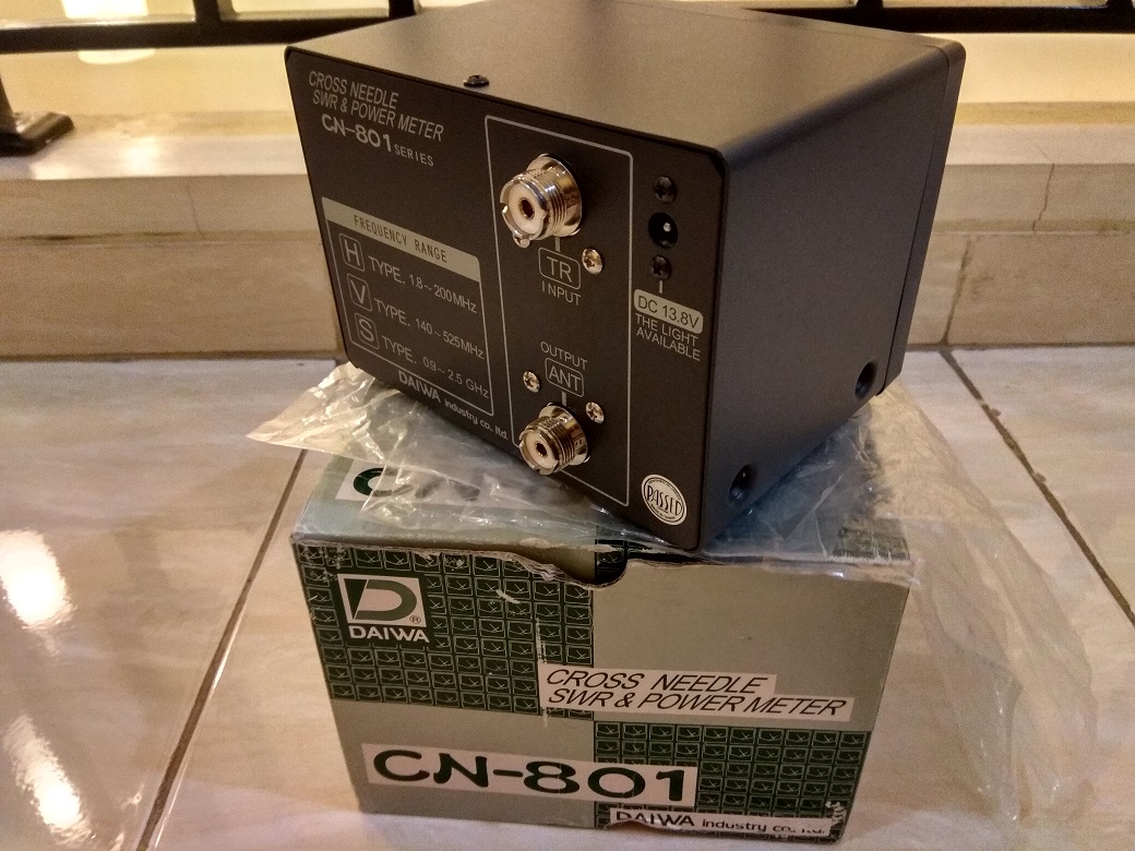 Gromikom Radio: Daiwa SWR & Power Meter CN-801 Type "H" SN#1503