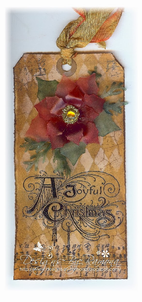 ~Designs by Ramona~: Tim Holtz Tag for the month of December