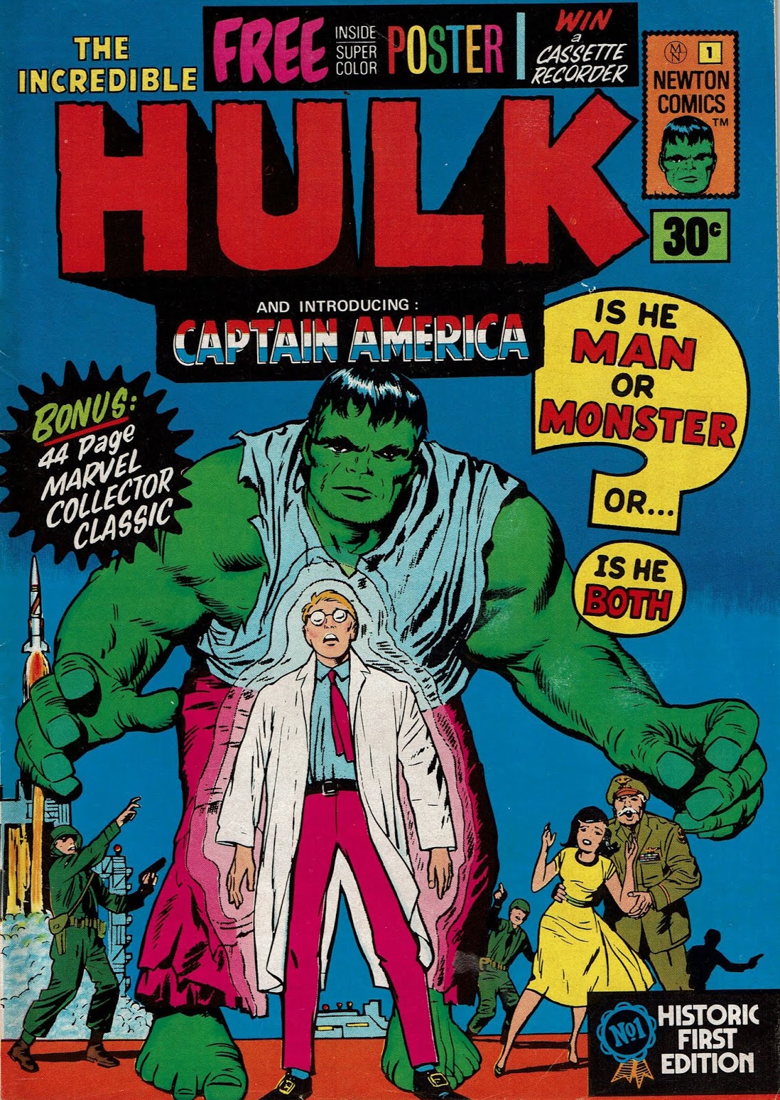 notes from the junkyard: The Incredible Hulk #1: The Newton edition