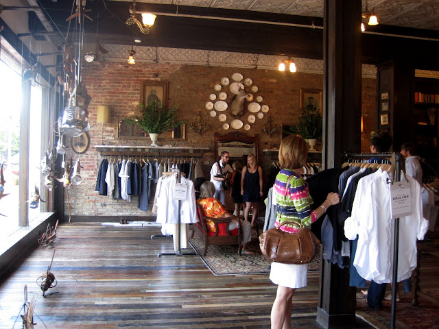 Pretty Old Houses: Billy Reid's Pretty Old Store in Florence, Alabama