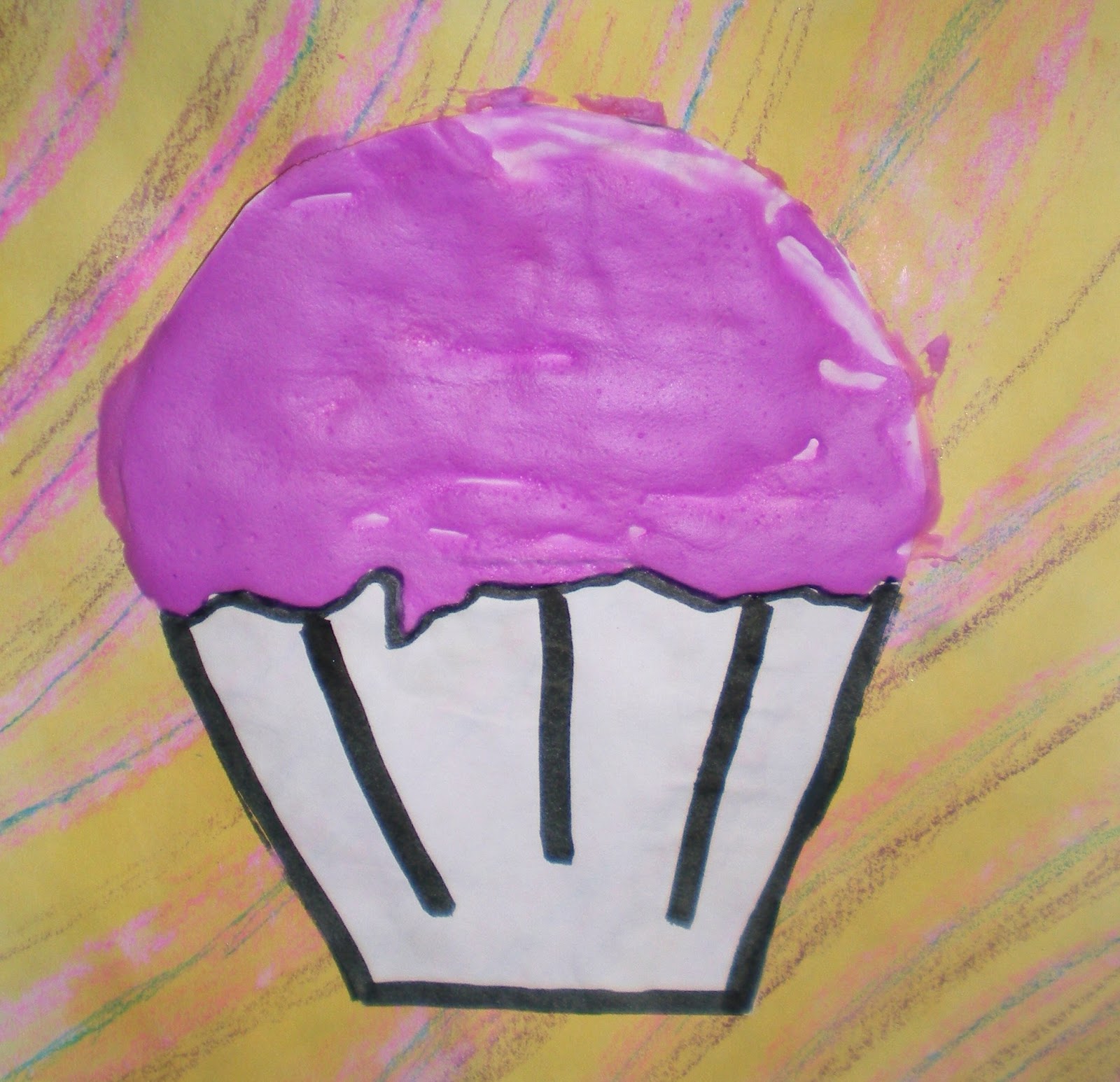Miss M's Art Room: 1st Grade Cupcake Pop Art