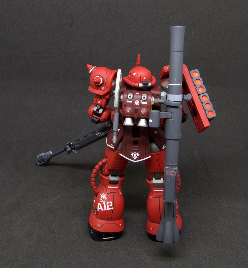 Custom Build: HG 1/144 Char's Zaku II [GUNDAM THE ORIGIN]