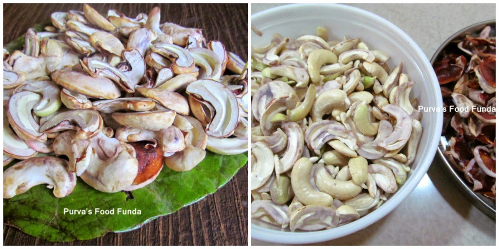 Food Funda: Fresh Wet Cashew Nuts Curry (Olya Kajuchi Bhaji)