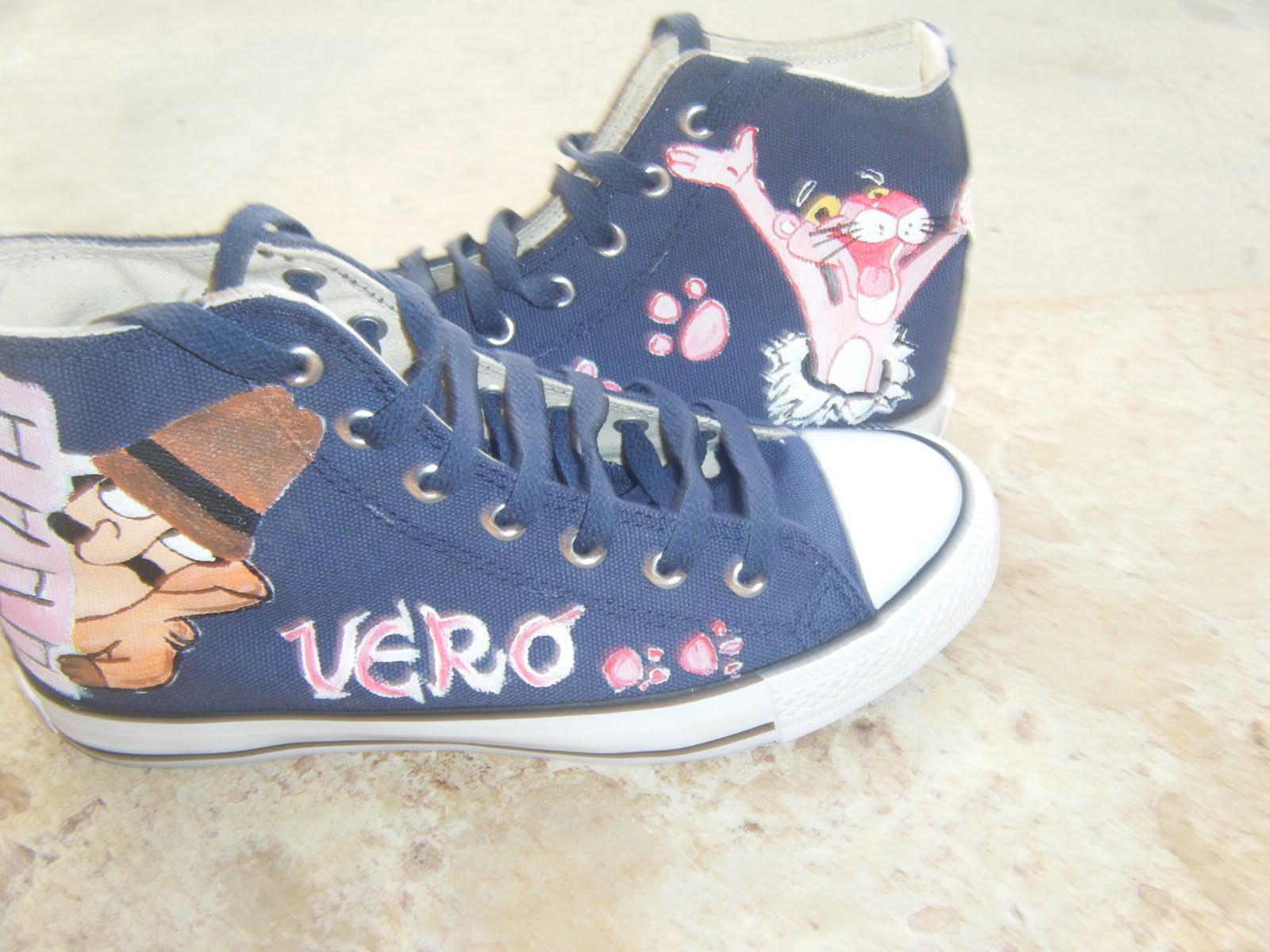 Zapatillas personalizadas y customizadas: zapatillas imitacion conver ...