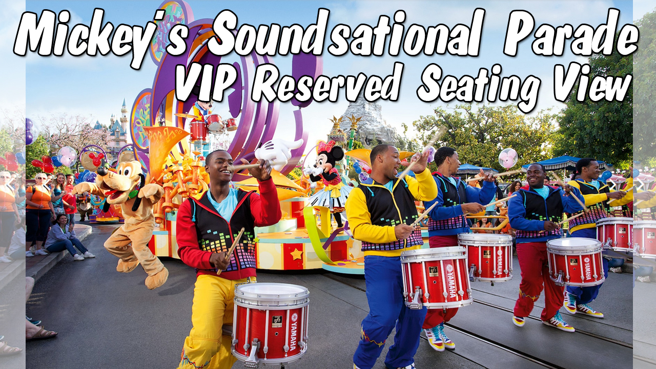 Mickey's Soundsational Parade ~ Ground Travel