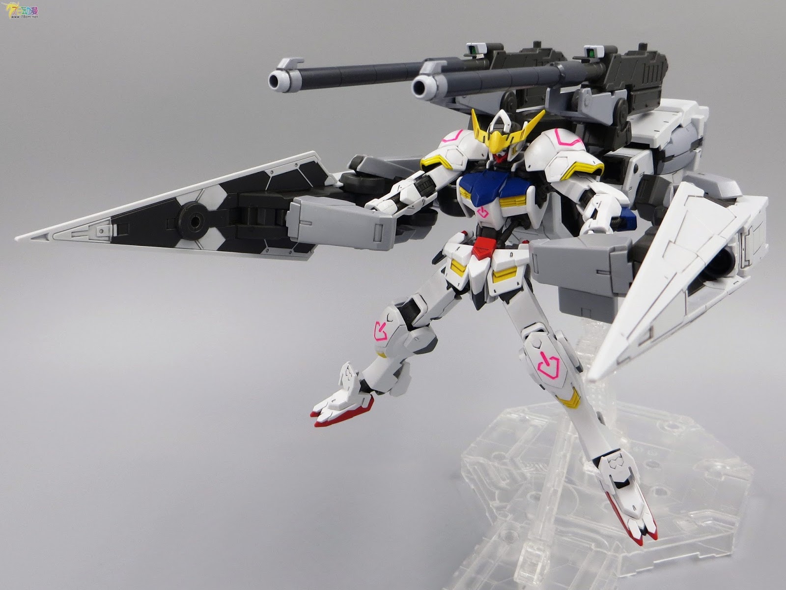GUNDAM GUY: HG 1/144 Gundam Barbatos + Long Range Transport Booster ...