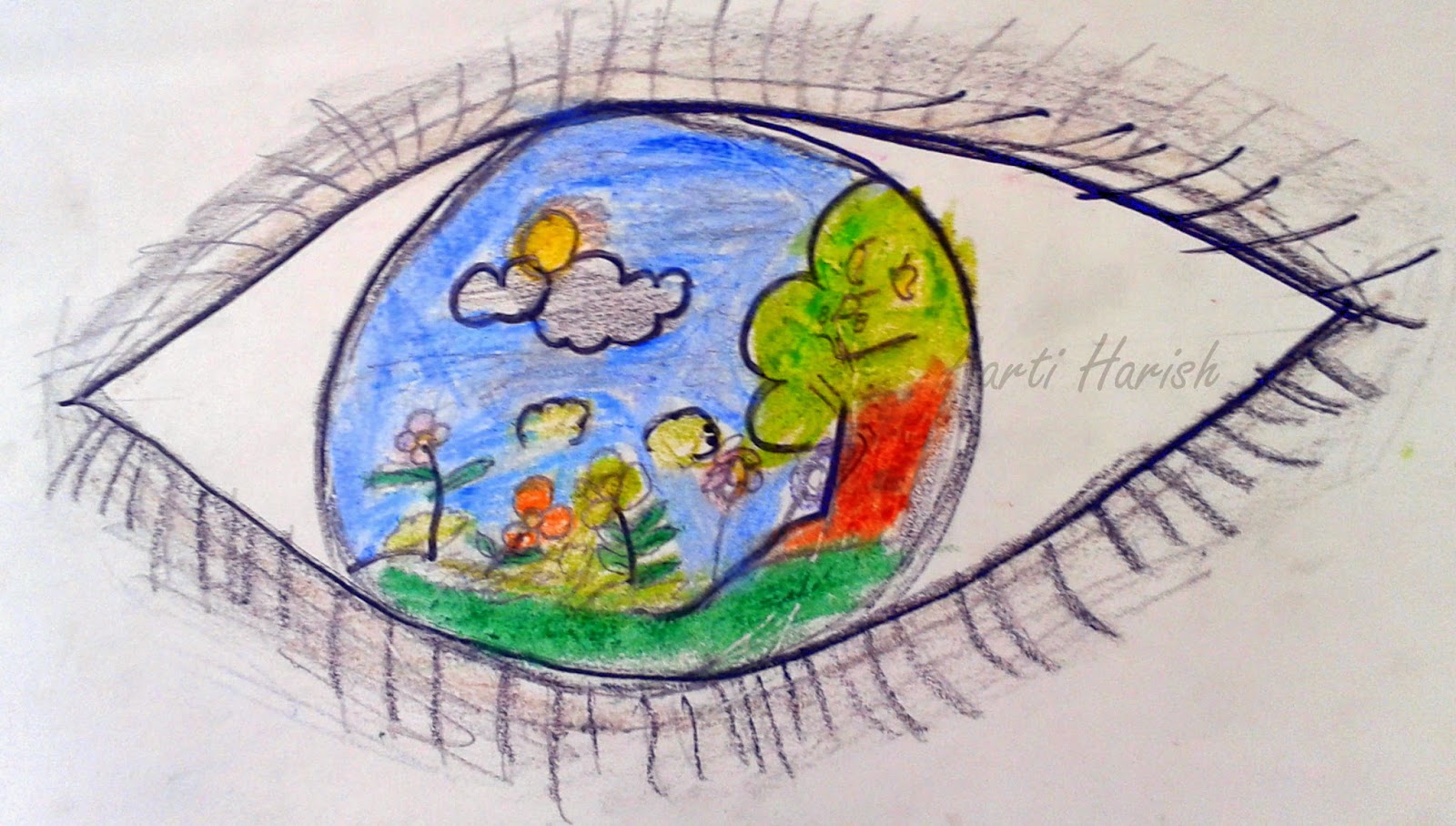 Budding Picassos..: Grade 2 - Perception Drawing.