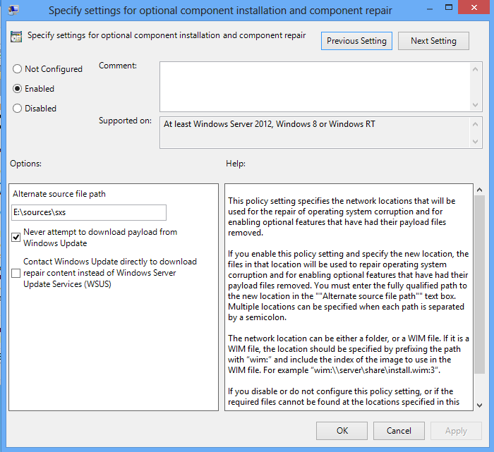 Living and breathing the world of Microsoft: Installing .Net 3.5 on ...