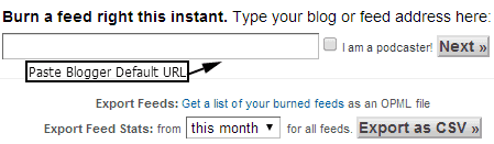 4 Simple Step to Create FeedBurner Feed for Blogger Blog